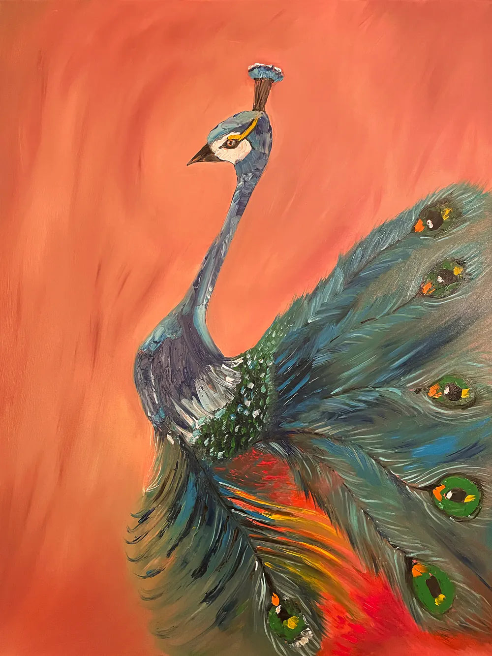 Royal Peacock – Art of Recovery Originals & Prints